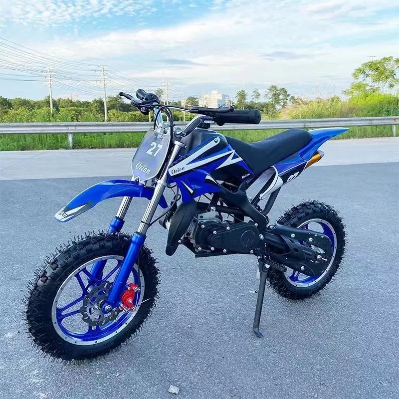 50cc Mini Motorcycle Gasoline for Kids Pocket Bikes Speed 40km/h